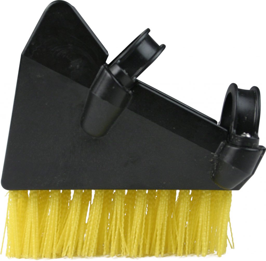 Wand-Mounted Mohawk Brush